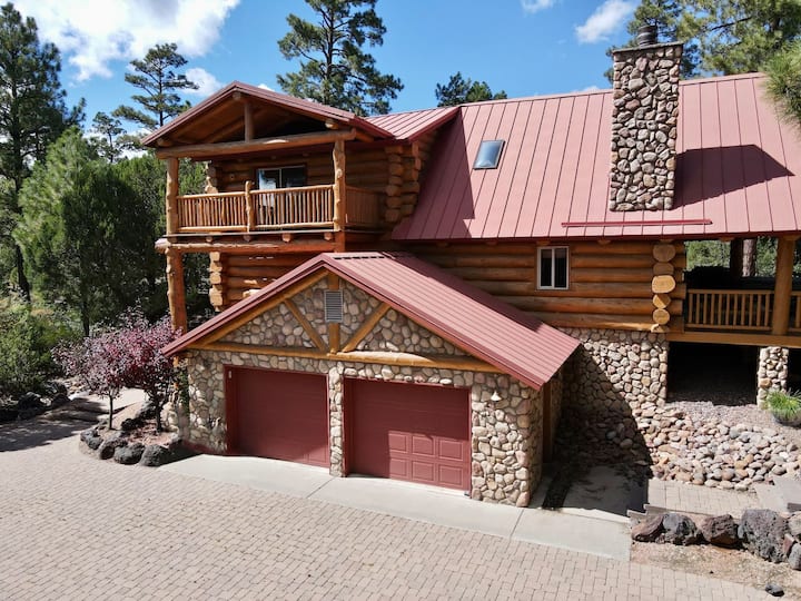 Incredible Log Home In Torreon Az - Show Low, AZ