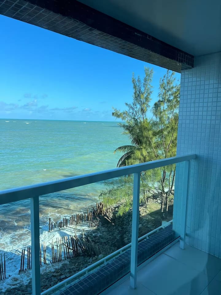 Apto Pé Na Areia, Frente Mar 2 Quartos - Brazil