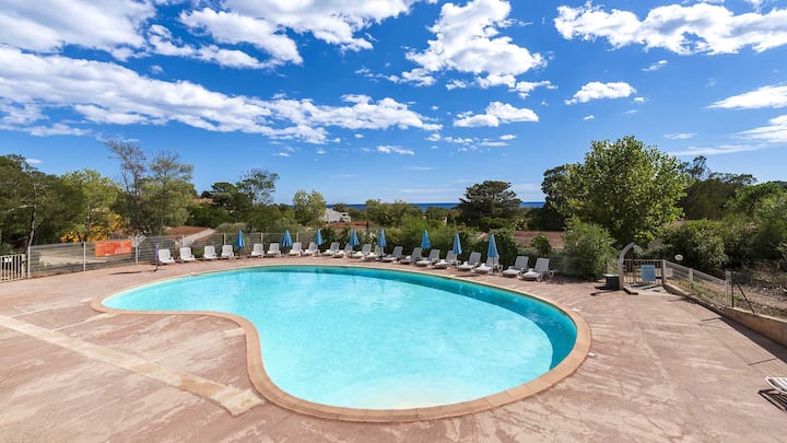 Maisonnette Climatisée, 5 Pers Avec Terrasse, Proc - Corse