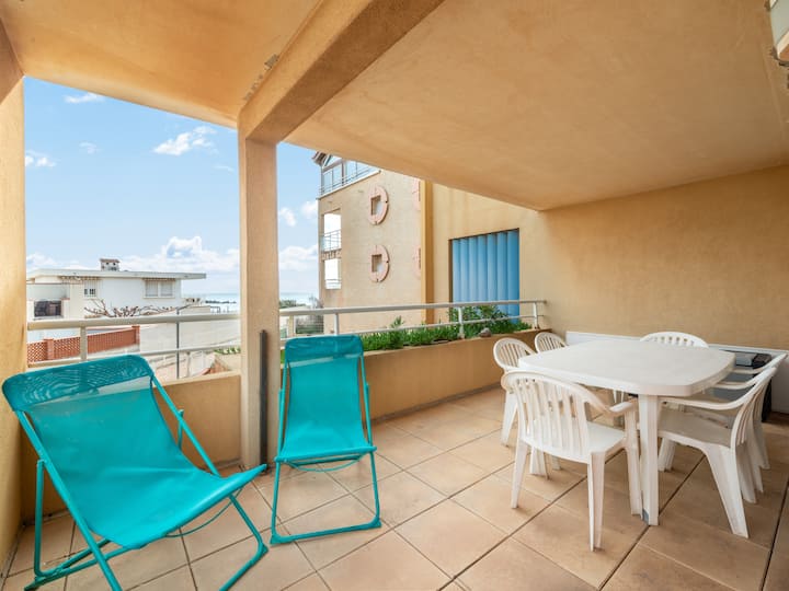Appartement Vue Mer, 6 Pers, Balcon - Sérignan