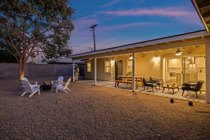 Fire Pit, Near Old Town Scottsdale | Arcadia Haven - Phoenix, AZ