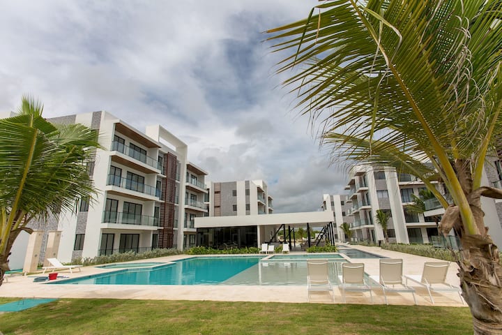 Modern 1br Pool, Gym & Close To Downtown - Punta Cana