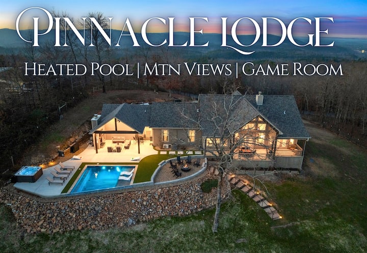 Mountain Views | Private Heated Pool | Game Room - Hot Springs, AR