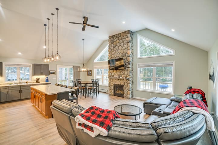 All-season Adventure! Family Home In Bridgton - Bridgton, ME