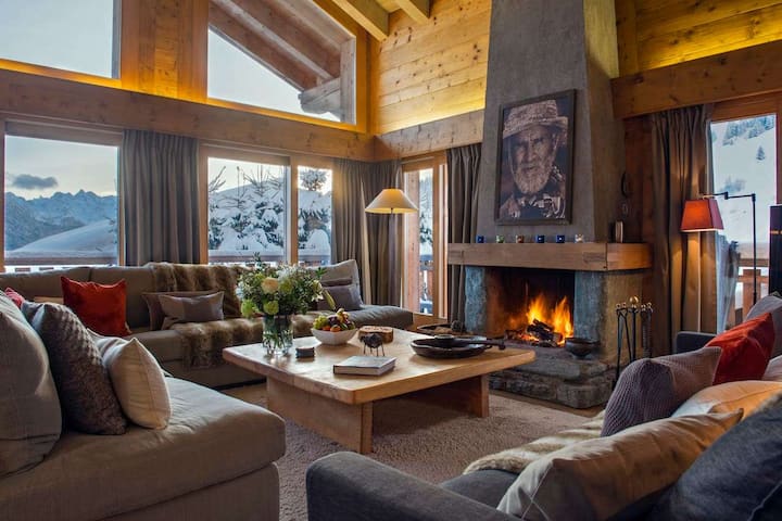 Refined Verbier Chalet With Scenic Views - Verbier
