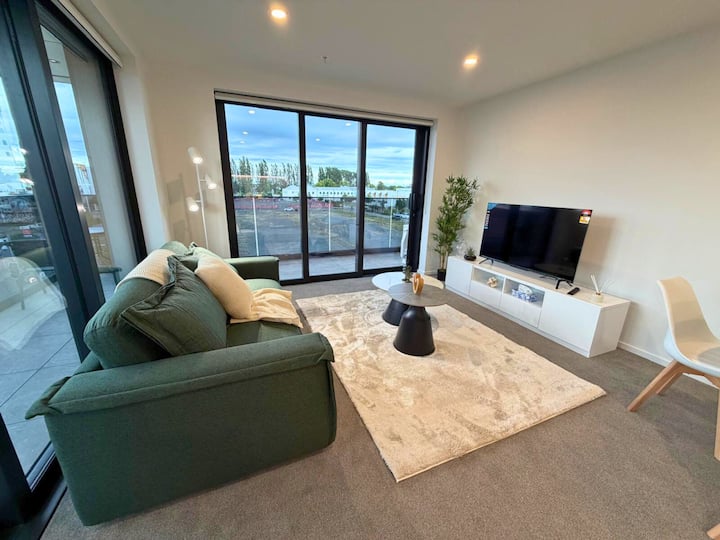 Freshly Styled 1br Apartment Near Te Kaha Stadium - Christchurch