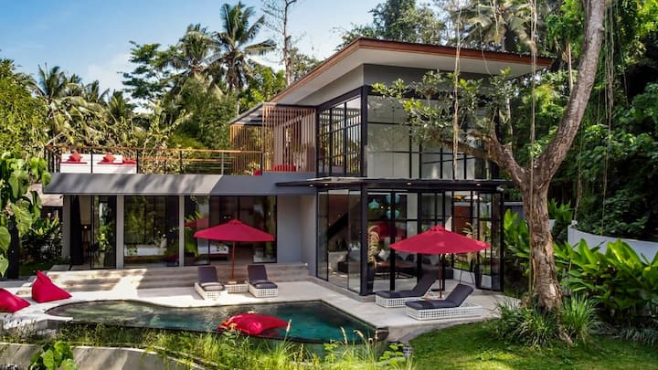 Melati 1: 3br Villa W/infinity Pool In Ubud - Australia