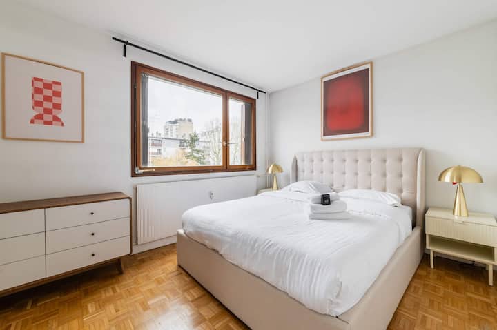 Appartement Paisible Proche Parc Des Princes - 4p - ibis Paris Boulogne Billancourt