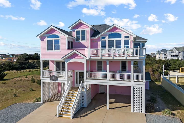 Time Away: Semi-oceanfront, Private Pool, Pool Tab - Outer Banks, NC