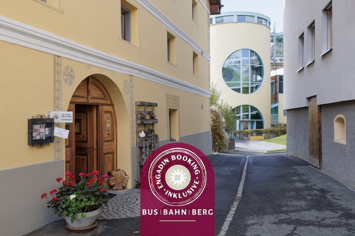 Chasa Marugg: Cosy 3.5-room Flat Right Next To Eng - Scuol