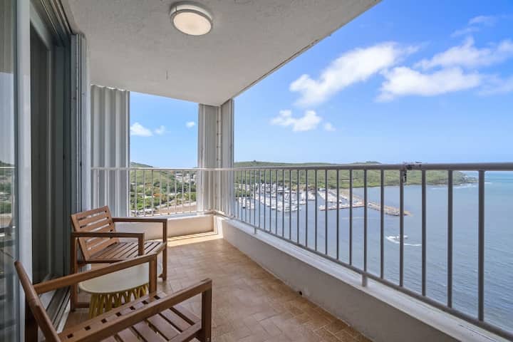 Waterfront Apartment| Balcony Marina | Shared Pool - Fajardo