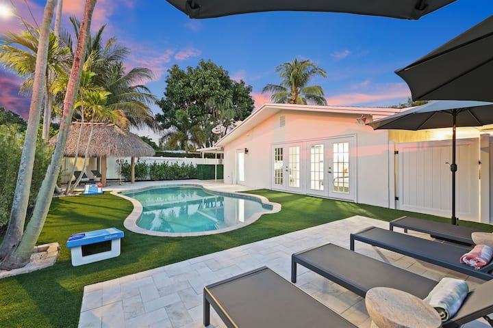 231 New - Heated Pool & Tropical Oasis - Near Ave - Delray Beach, FL