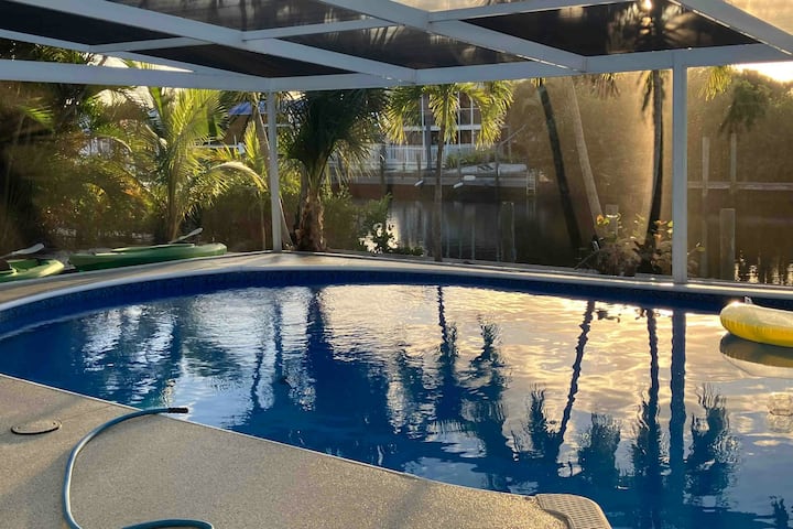 3br Waterfront Home With Pool & Dock Access - Sanibel Beach, Sanibel