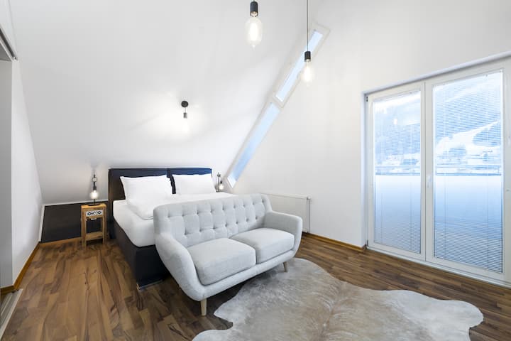 Spacious Loft Apartment With 6 M Ceiling - Bad Gastein