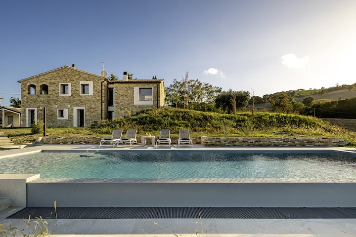 Villa Zenit 8 By Marche Holiday Villas - Pergola