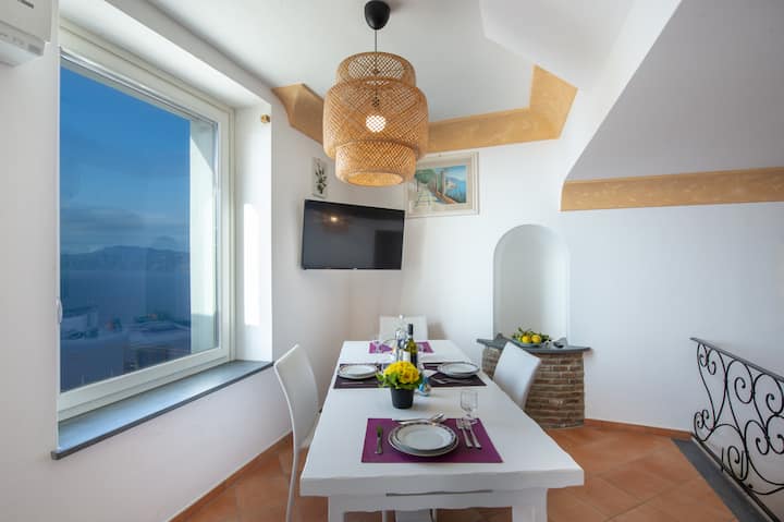Villa Cimino Amazing Sea View Central Position - Praiano