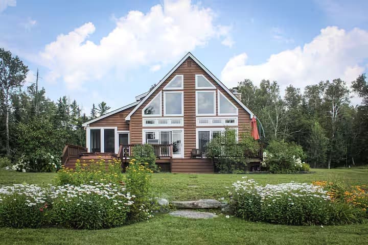 Gingerbread House At Mooselookmeguntic Lake - Rangeley, ME