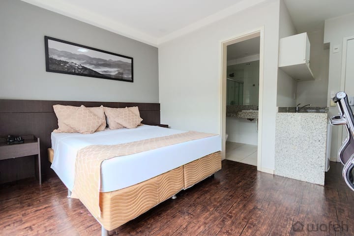 Flat Incrível Com Varanda E Excelente Localização! - Belo Horizonte