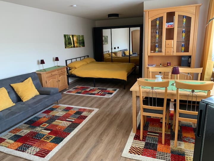 Ferienwohnung "Waldbaden" Bahnhofplatz Sonthofen - Bad Oberdorf