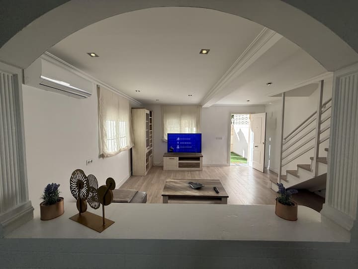 Casa A 1 Min Playa Albufereta Con Terraza Para 6 - Alicante