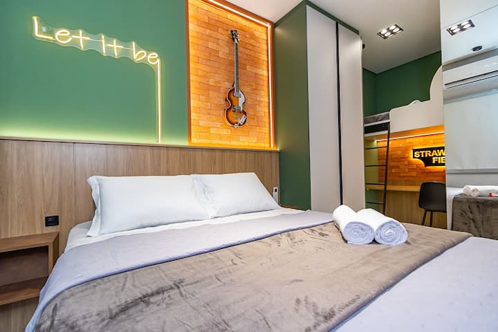 Beatles Experience, Apto Premium De 2q - Ibi2607 - Curitiba