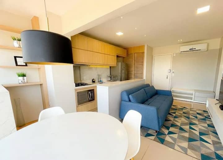 Flat Moderno Com Piscina Infinita Na Cobertura - Goiânia