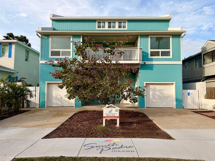 Spacious - Retama Retreat - Steps From Beach! - South Padre Island