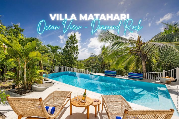 Villa Matahari – ÉLégante Villa De Charme Avec Vue - Martinique