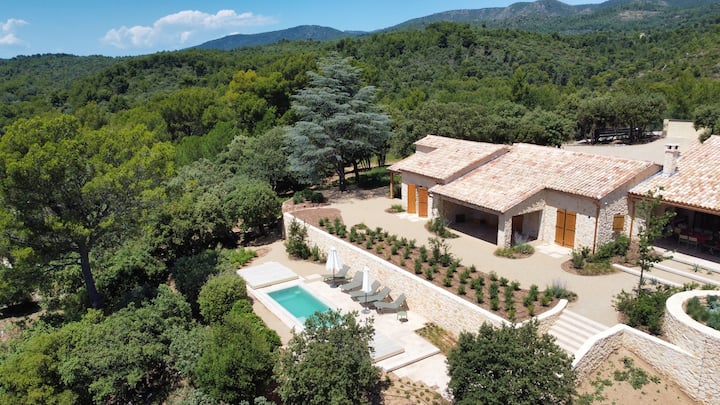 Villa Vue Panoramique, Piscine Et Grand Jacuzzi - Aups