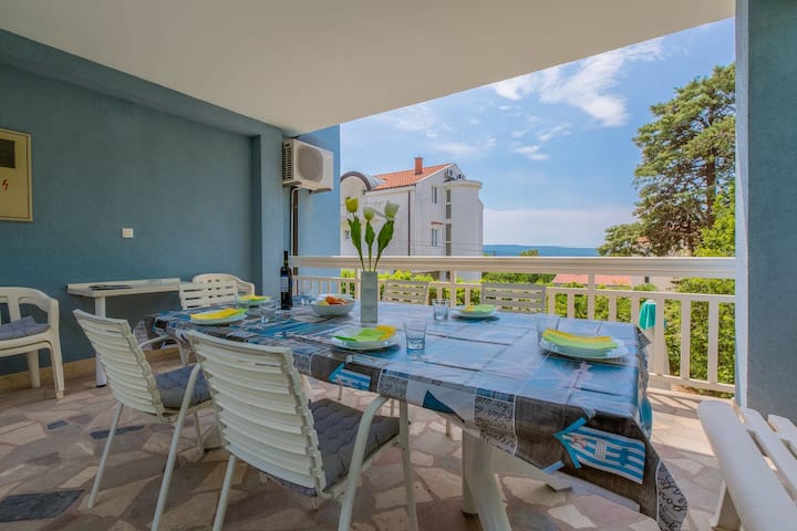 Grand Appartement à Seulement 300 Mètres De La Pla - Crikvenica