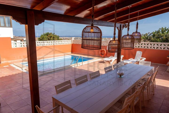 Villa Atlantic Ocean Private Pool - Corralejo