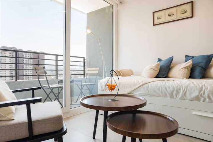 Charming 2br Retreat For Five In Lively Nunoa - Santiago