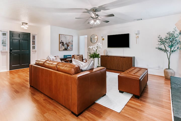 Lux 3br - Game Room, Fire Pit, Mins To Gsu & Dt - Statesboro, GA