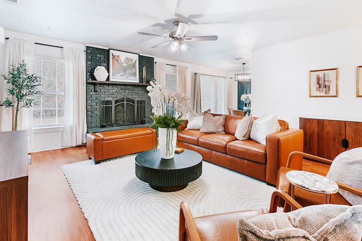 Lux 3br - Game Room, Fire Pit, Mins To Gsu & Dt - Statesboro, GA