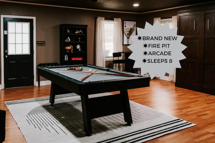 Lux 3br - Game Room, Fire Pit, Mins To Gsu & Dt - Statesboro, GA