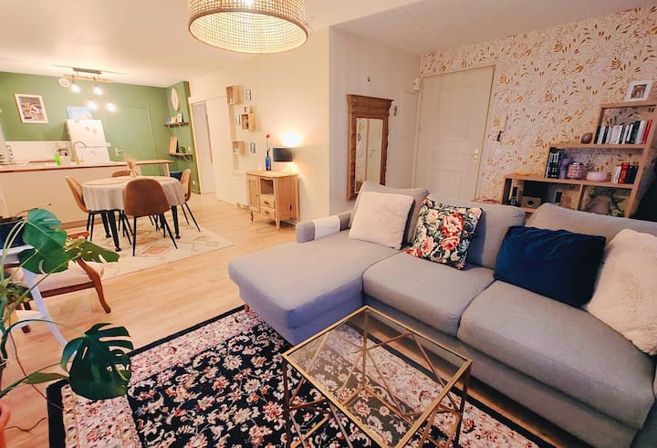 Appartement 2-4 Personnes Au Calme Parking Privé - Mons-en-Barœul