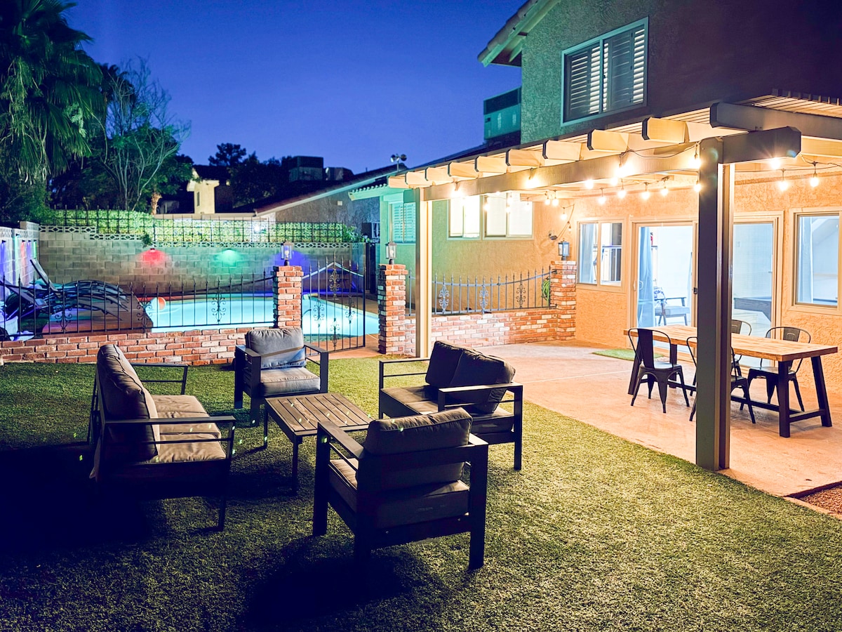 Oasis de vacances avec piscine : LV-Strip/UNLV/aéroport - Maisons à ...