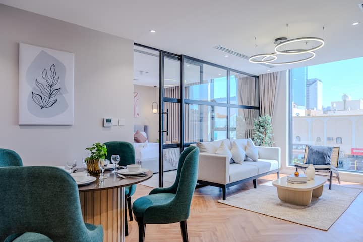Deluxe 1 Bdr | Gym & Pool | Al Malqa - Riyadh