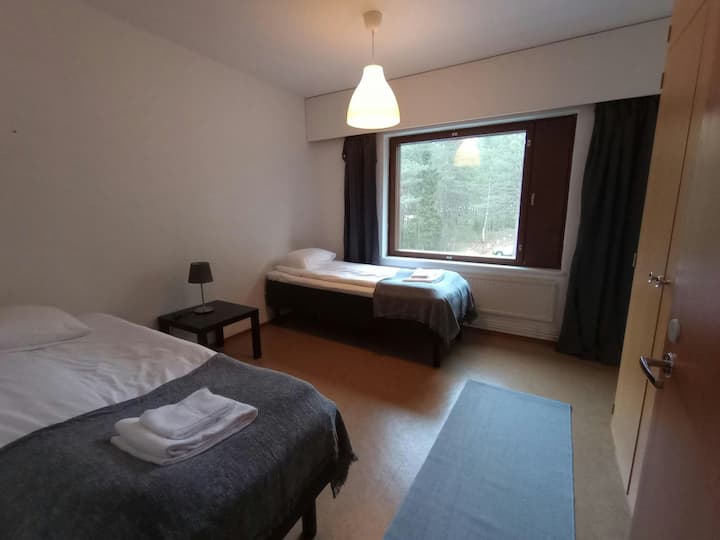 Stylish Apartment For 5 With Sauna - Sodankylä