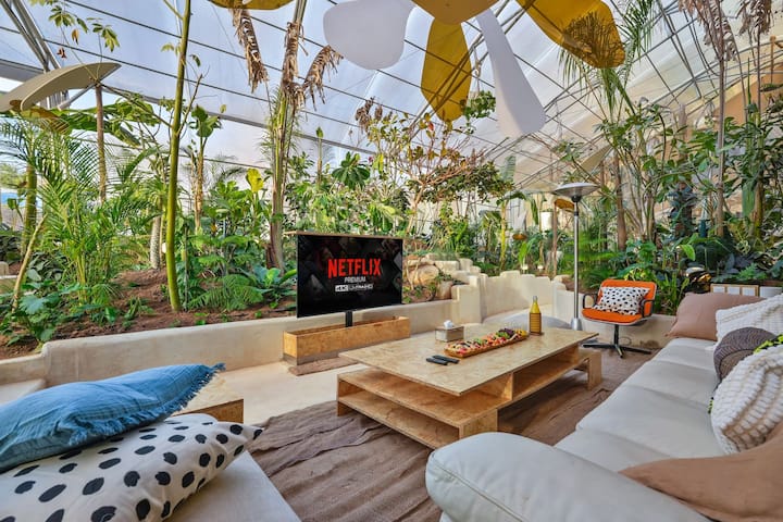 البيت الاخضر (تجربة استوائية) - بورتل وادي حنيفة - Riyadh