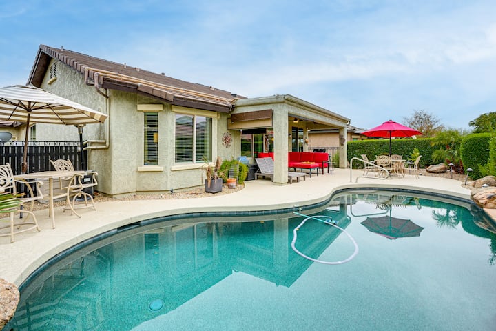 Backyard Paradise & Community Perks: Buckeye Oasis - Buckeye, AZ