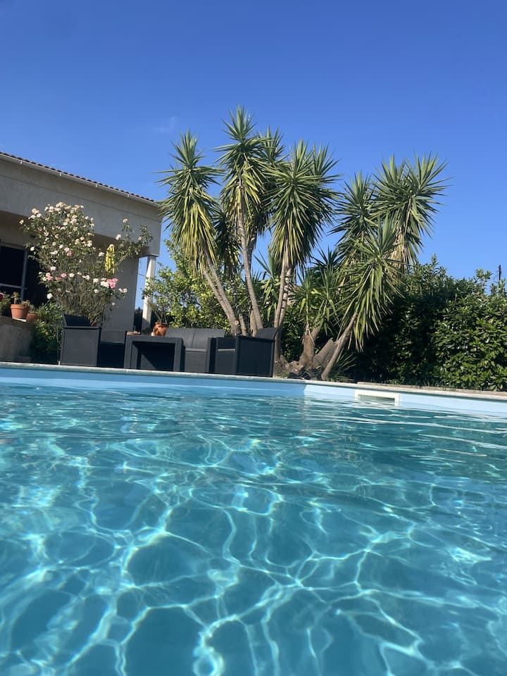 Chambre 3 Personnes-plage 5mn, Piscine Chauffee. - Ghisonaccia