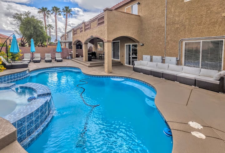 Perfect Oasis W/pool/games/spa: Greats For Groups! - Las Vegas, NV