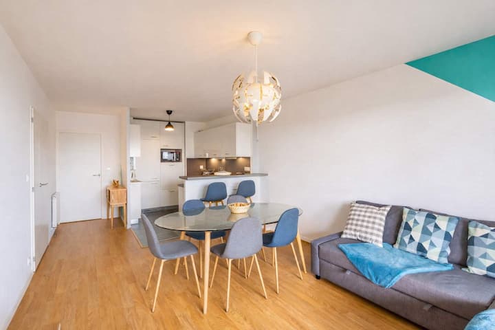 Mermoz - 2 Chambres - Parking/proche Métro - Rennes