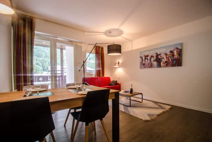 Studio Avec Balcon Vue Mont Blanc - Chamonix