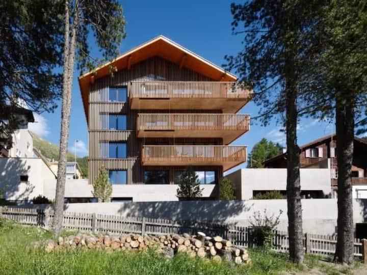 Alpine Lodge 2-bett-wohnung Chesa Al Parc /  "Be - Pontresina