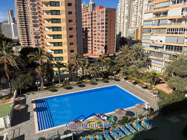 Bermuda Vibes Benidorm Pool View Terrace - Altea