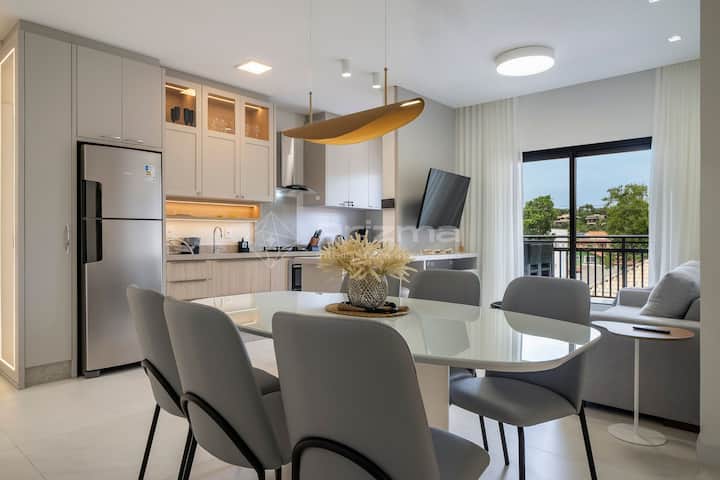 Lindo Apartamento Condomínio Com Piscina - Bombinhas
