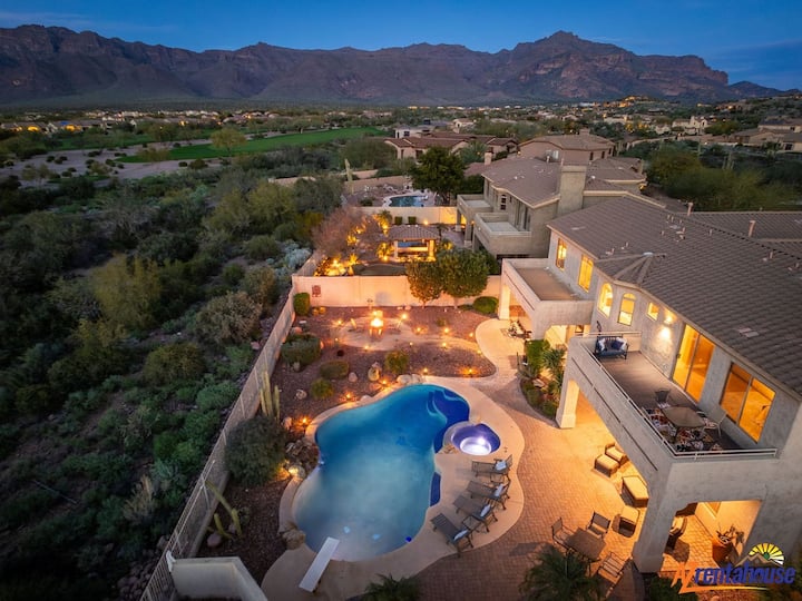 Luxury Mountain Estate +Heated Pool+spa &Theater - Apache Junction