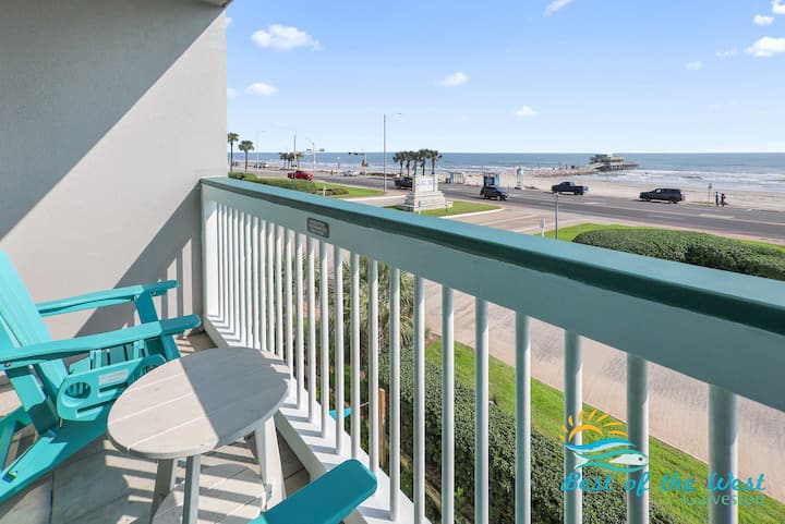 Vista Del Mar Your Beachfront Getaway Condo 252 - Galveston, TX